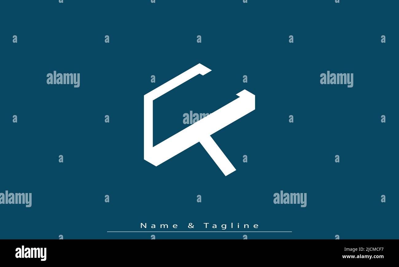 Alphabet letters Initials Monogram logo CT , TC Stock Vector Image ...