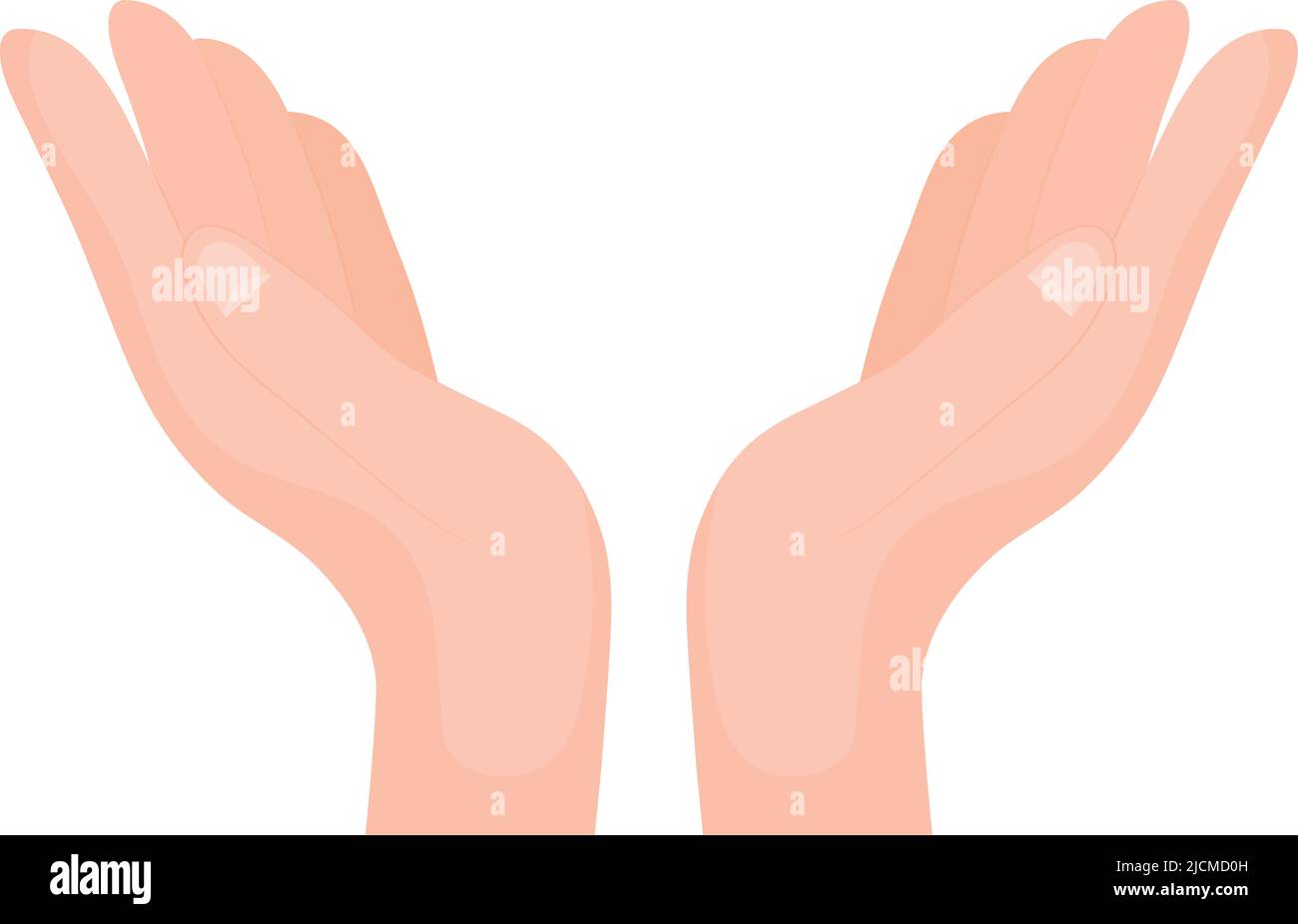 two hands design Stock Vector Image & Art - Alamy