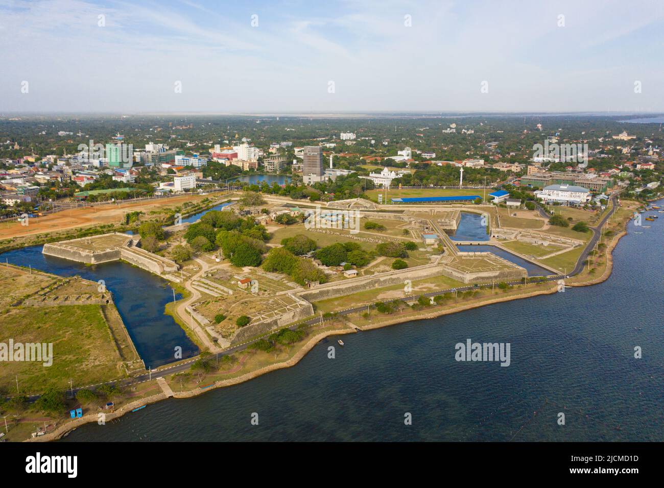 Jaffna Dutch the second biggest Dutch fort built in Sri Lanka Stock ...