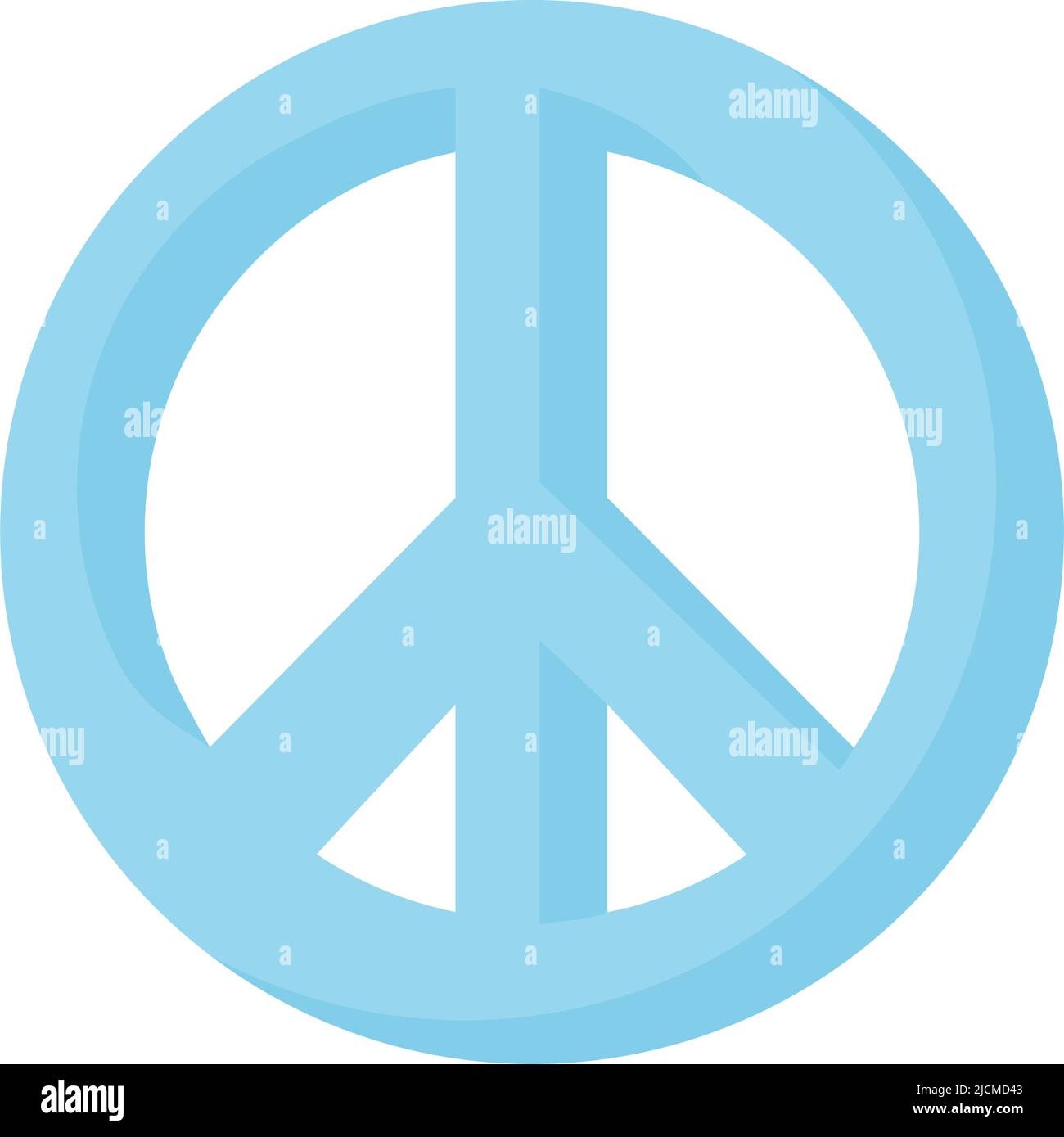 blue peace symbol Stock Vector Image & Art - Alamy