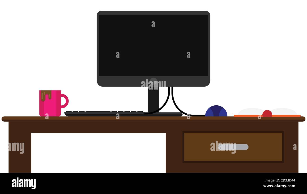 Table home empty Stock Vector Images - Alamy