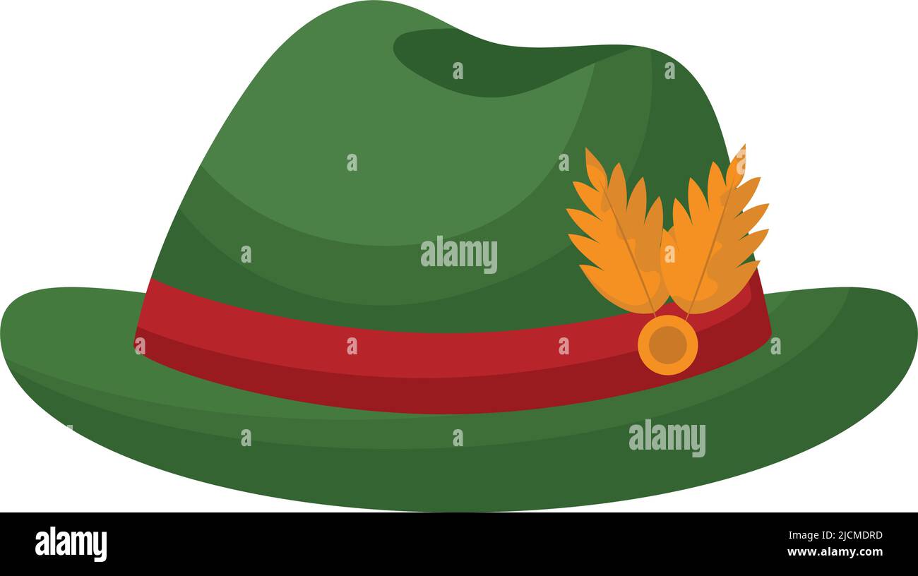 germany alpine hat Stock Vector Image & Art - Alamy