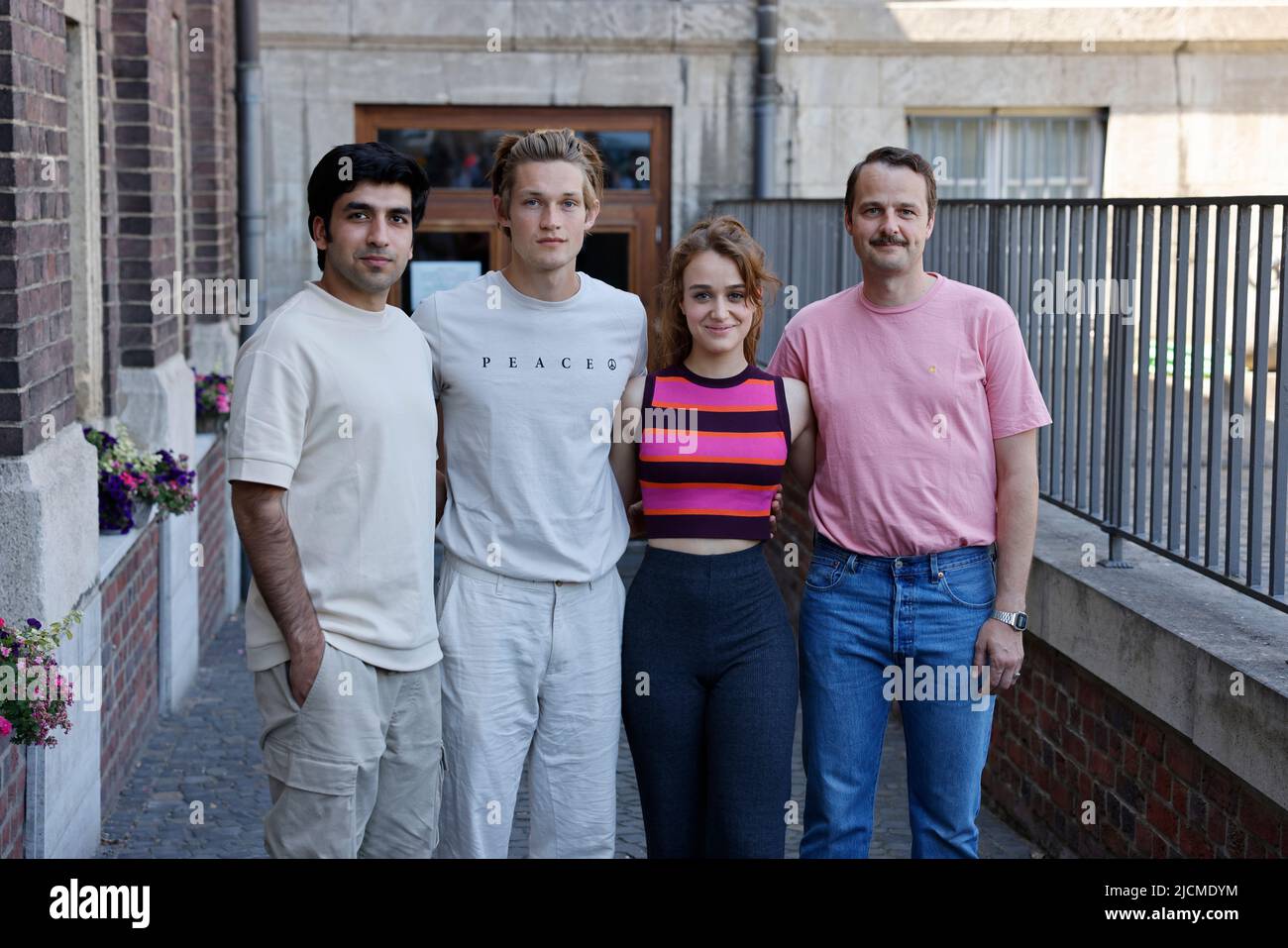 14 June 2022, North Rhine-Westphalia, Mönchengladbach: Actors Omid ...