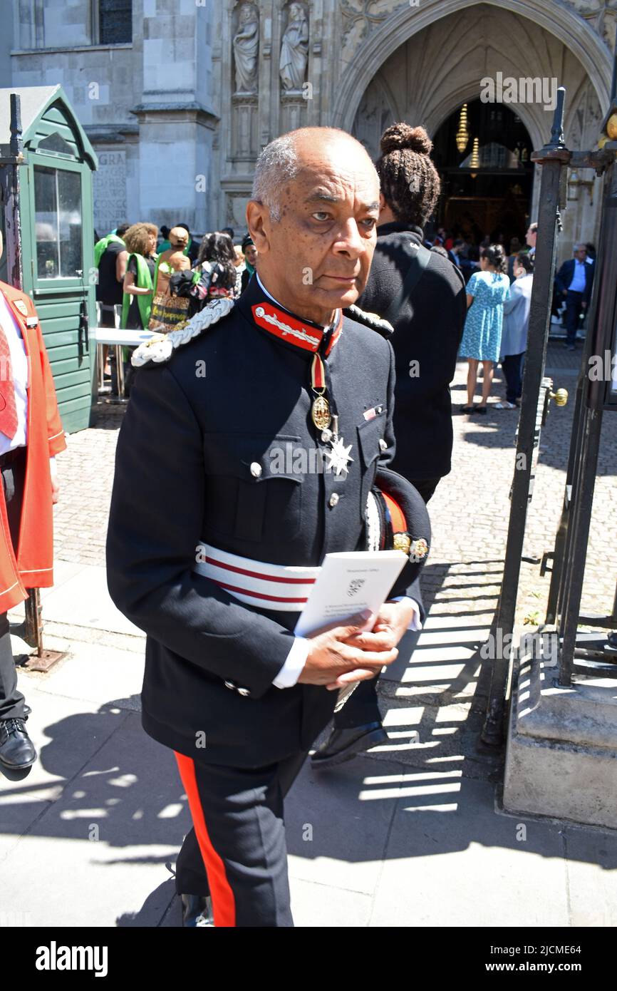 London, UK. 14th June, 2022. The Lord-Lieutenant Of Greater London, Sir ...