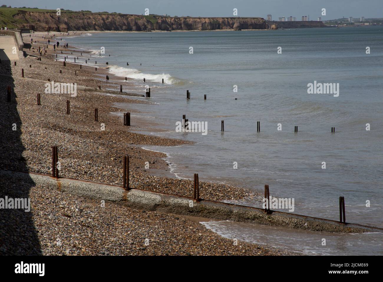 Seaham Beach Country Durham, England UK Stock Photo - Alamy