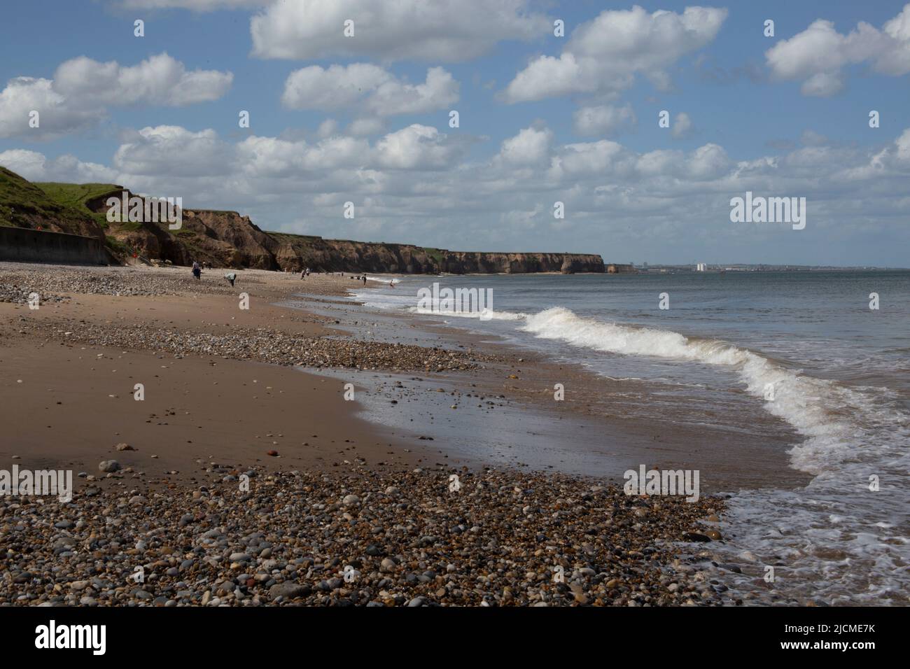 Seaham Beach Country Durham, England UK Stock Photo - Alamy