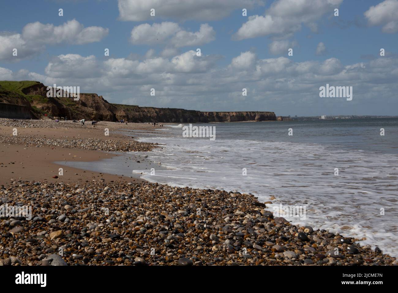 Seaham Beach Country Durham, England UK Stock Photo - Alamy