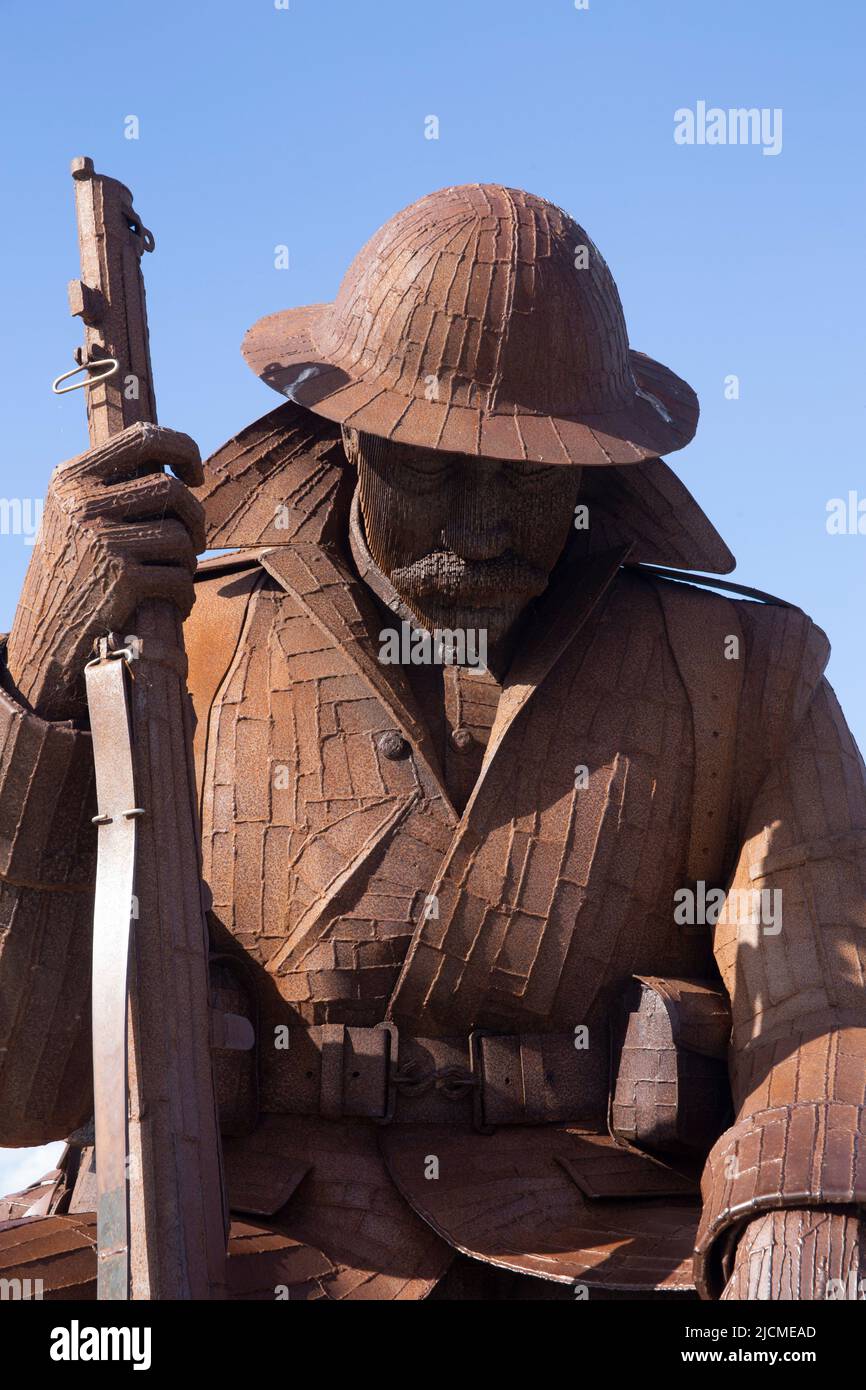 Tommy statue seaham hi-res stock photography and images - Alamy