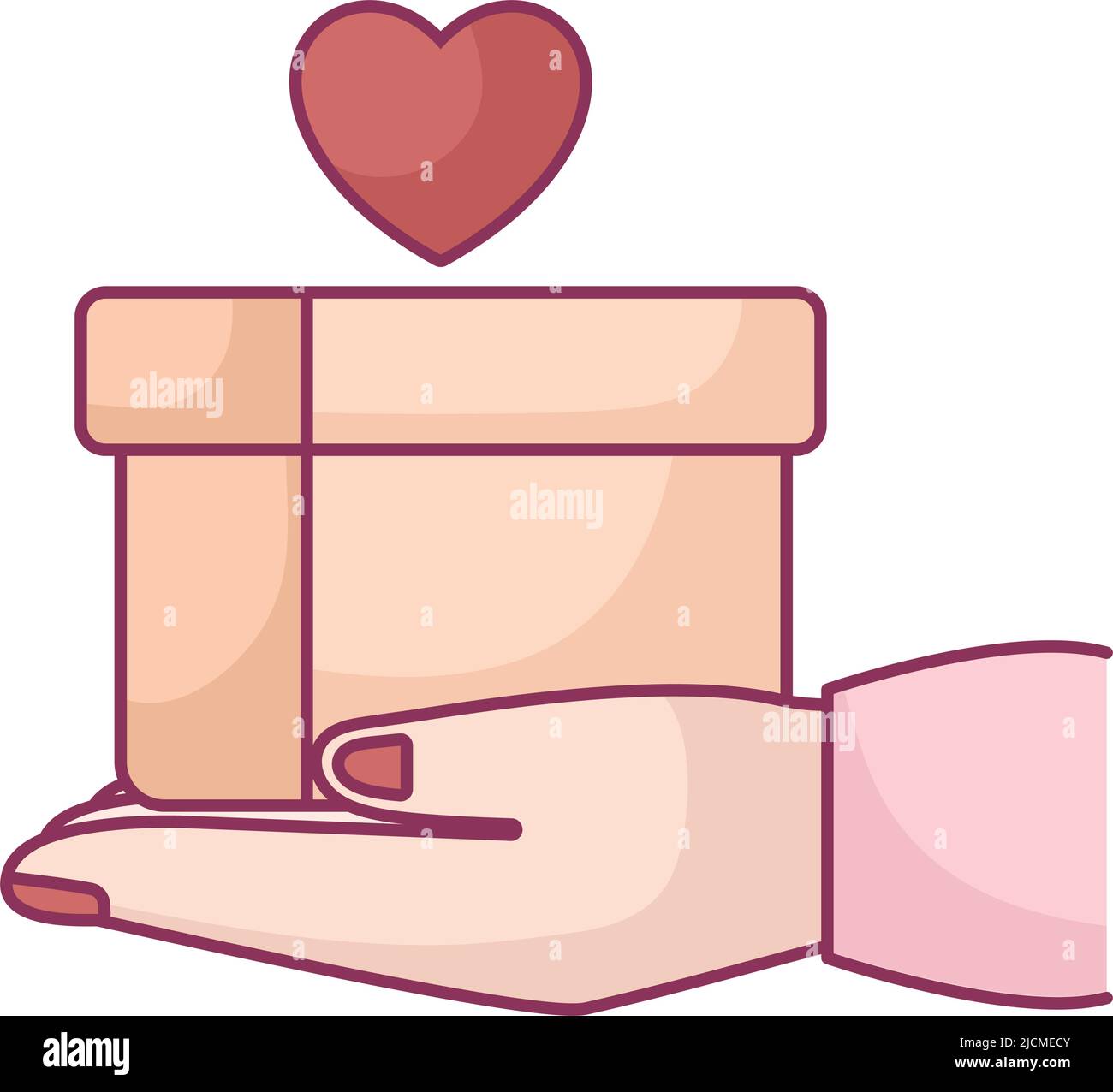 charity box design Stock Vector Image & Art - Alamy