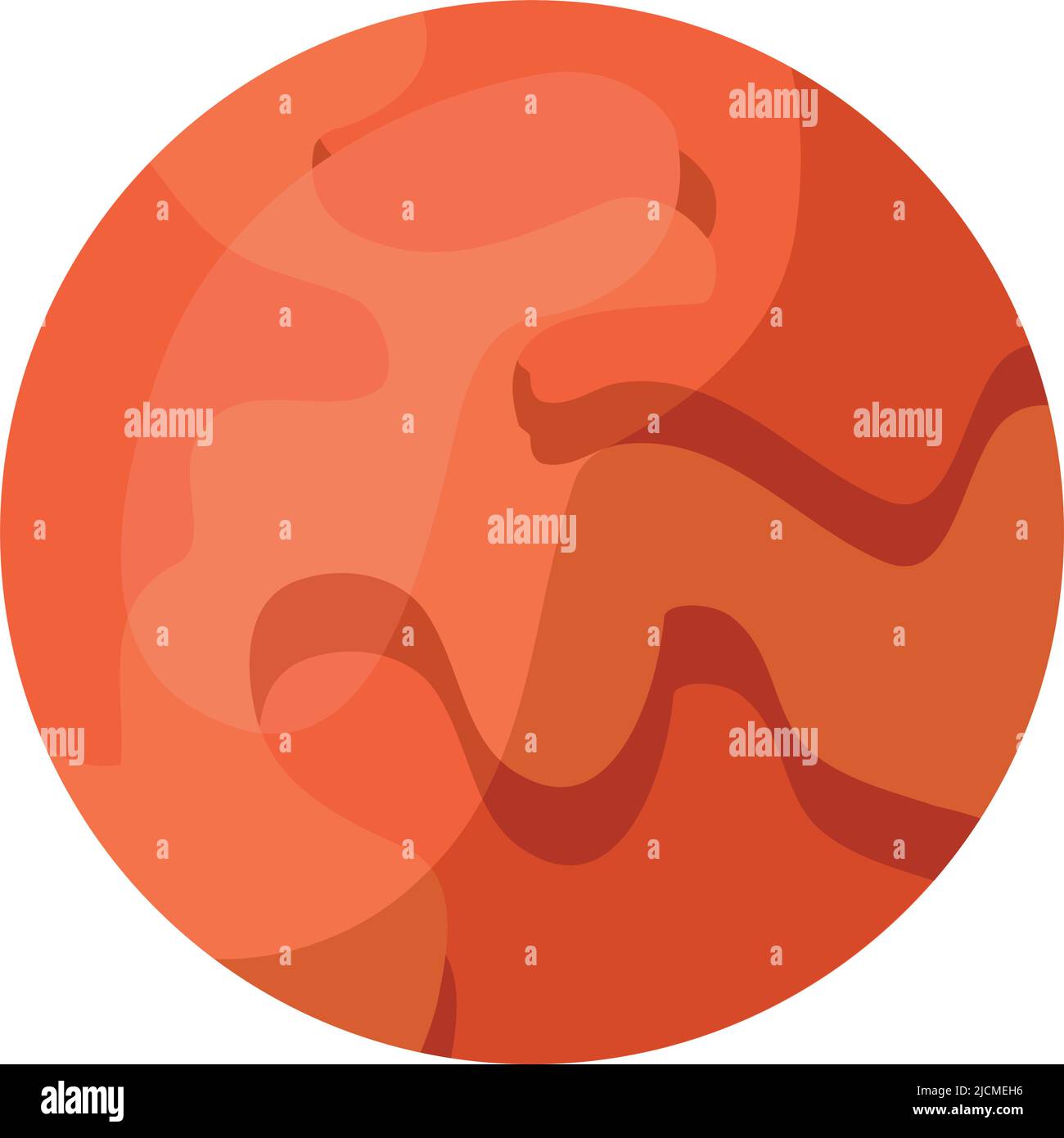 red planet design Stock Vector Image & Art - Alamy