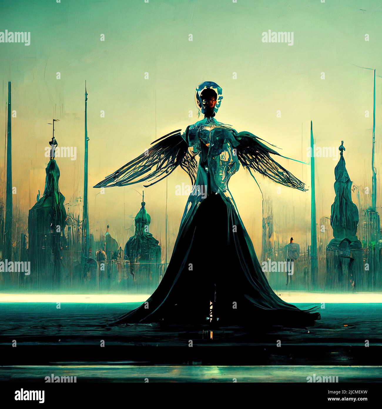 Cybernetic angel hi-res stock photography and images - Alamy