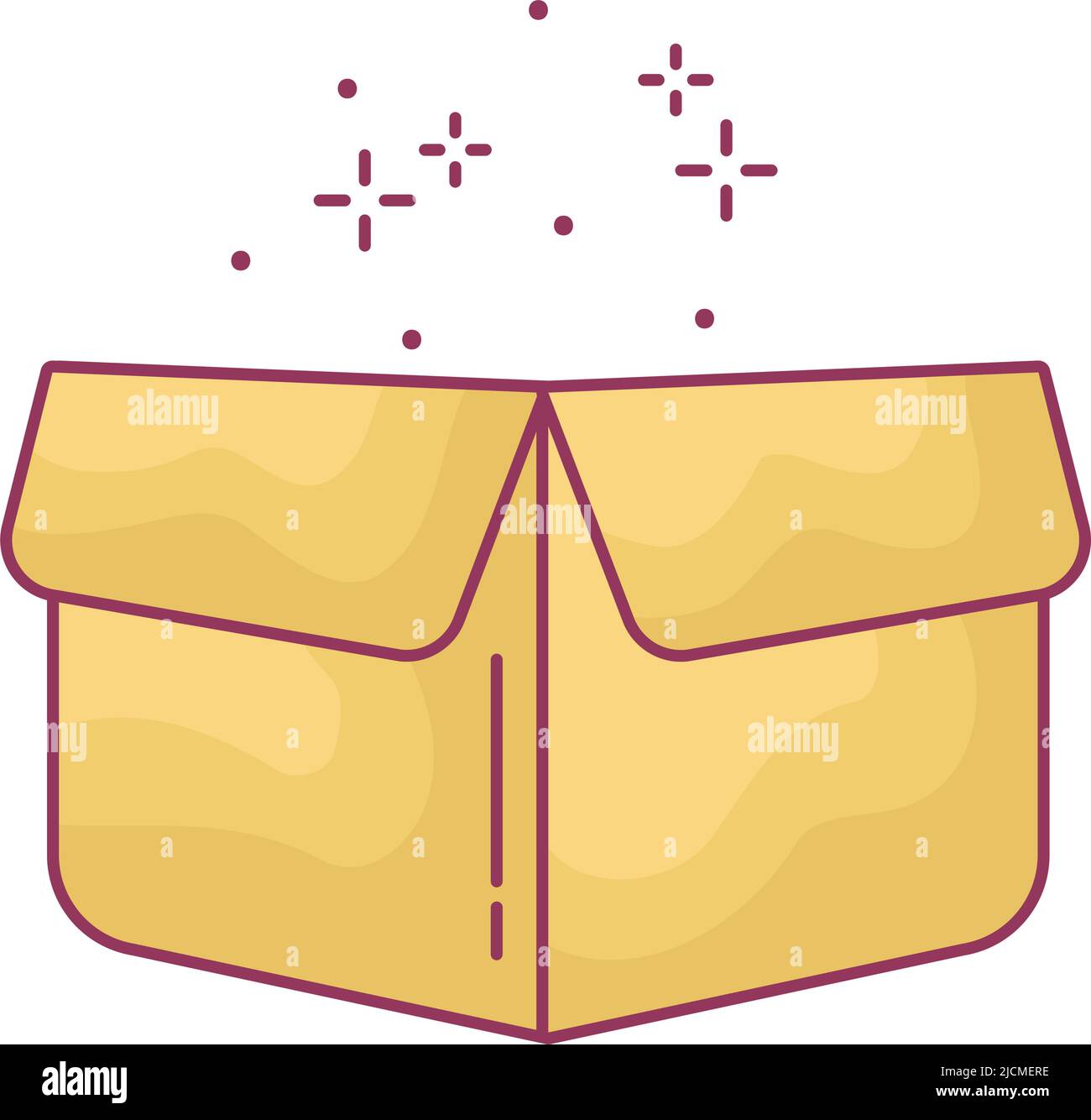 yellow box design Stock Vector Image & Art - Alamy