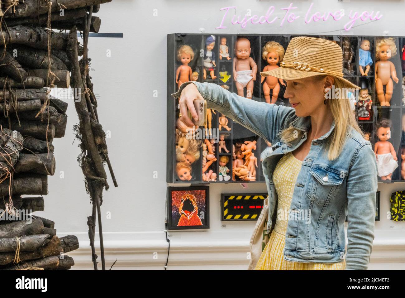 London, UK. 14th June, 2022. I used to Love you by Kevin Knowles, £ ...