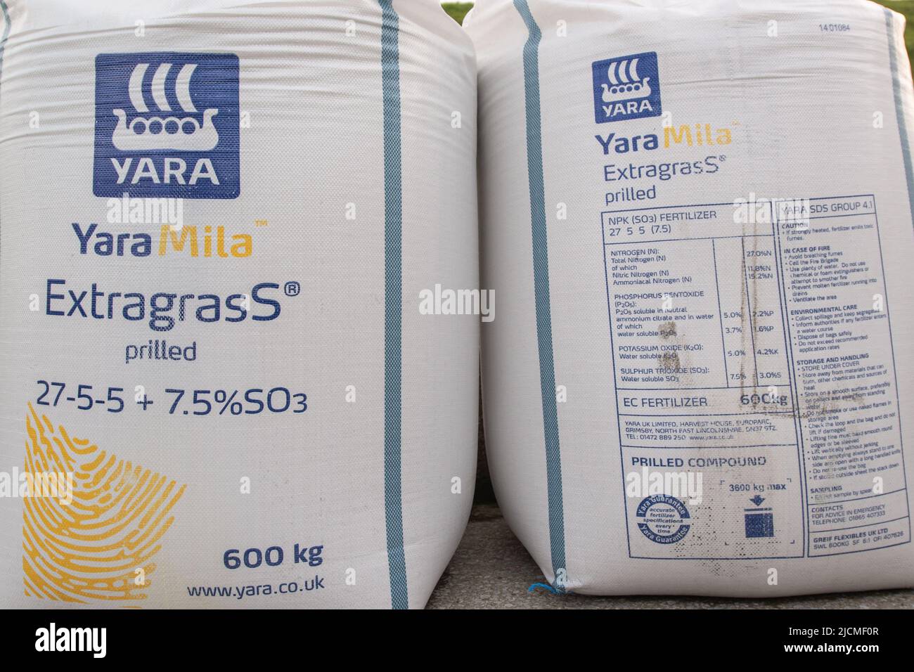 Extragrass artificial fertiliser Stock Photo - Alamy