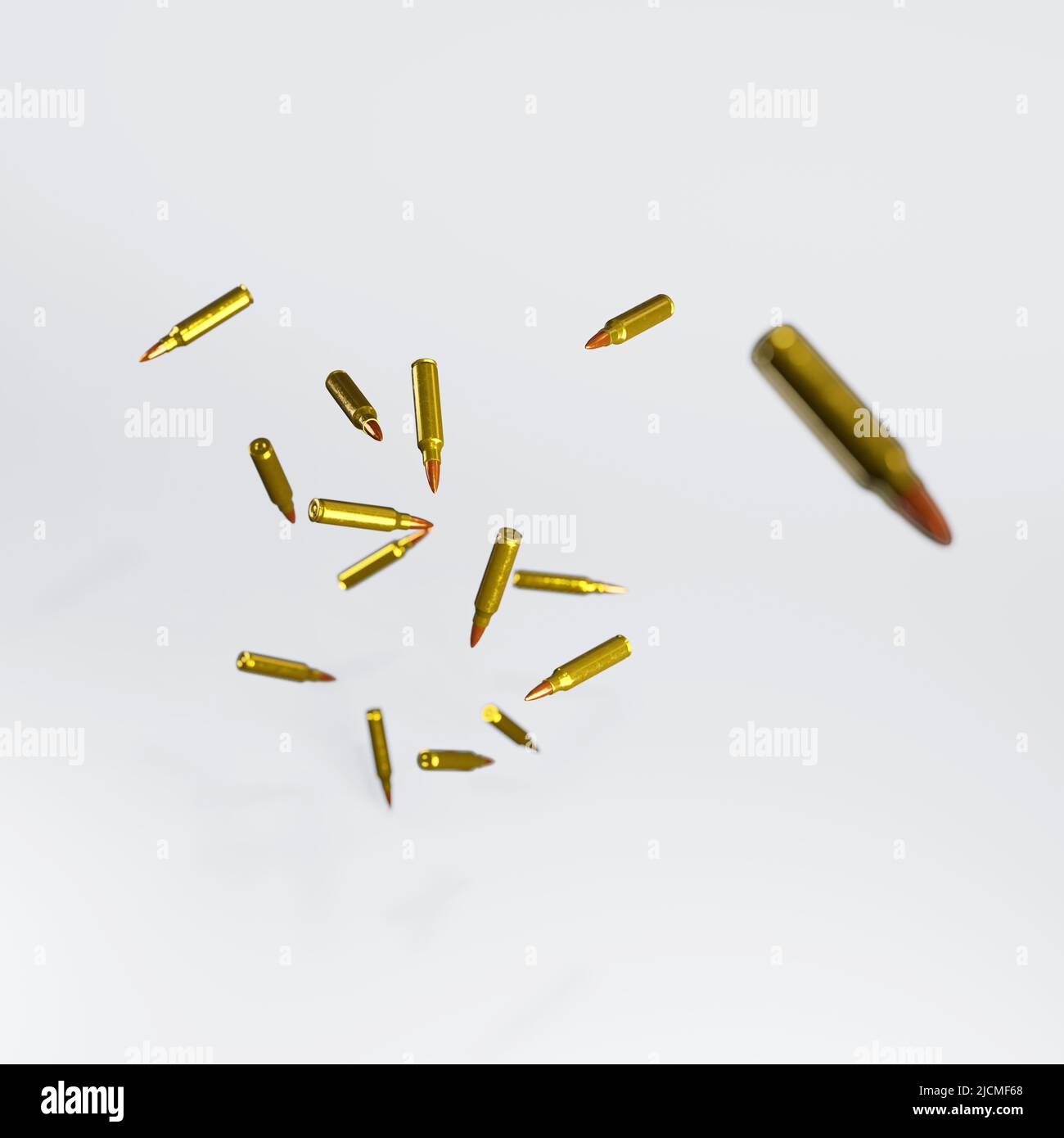 Flying Bullet Render
