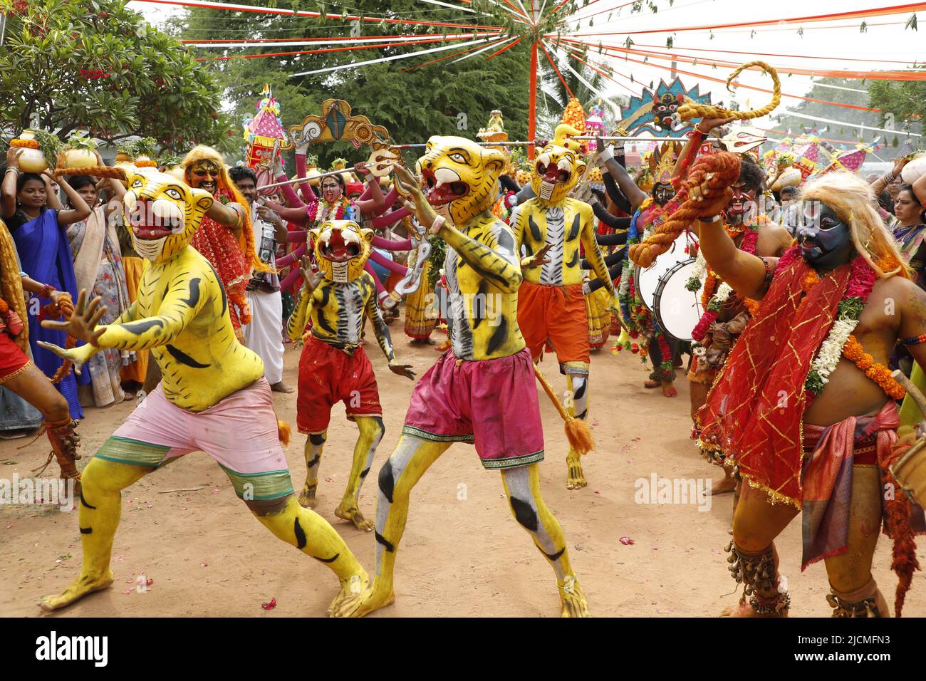 Indian Male Devotee at temple Stock Photo - Alamy