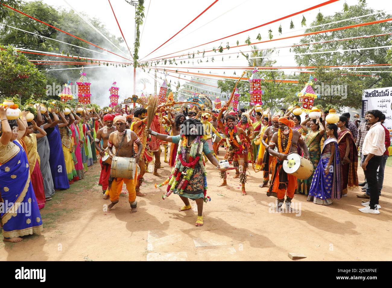 Indian Male Devotee at temple Stock Photo - Alamy