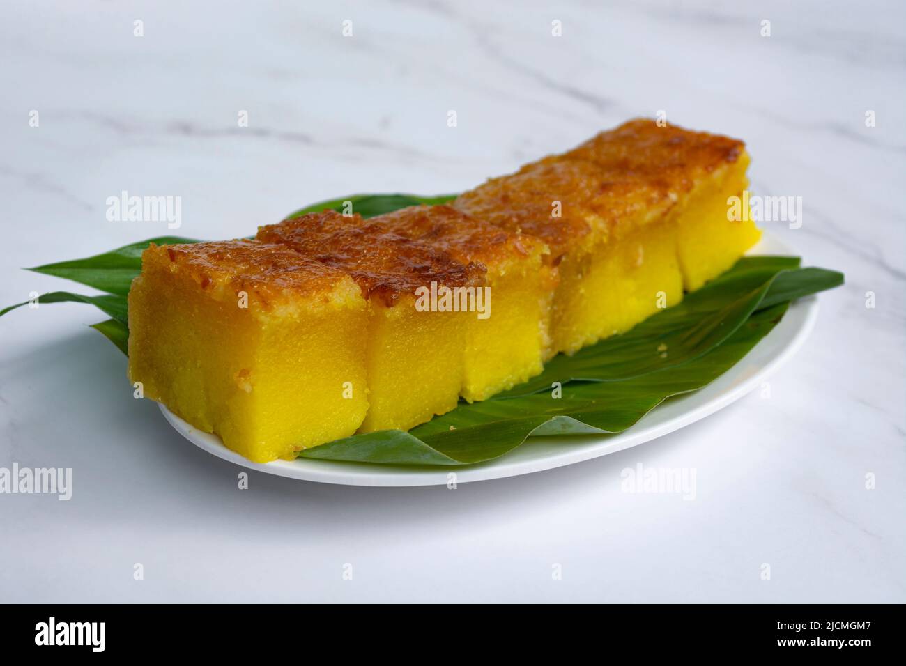 Malaysia popular and traditional dessert and snack on a Plate. Kuih ...