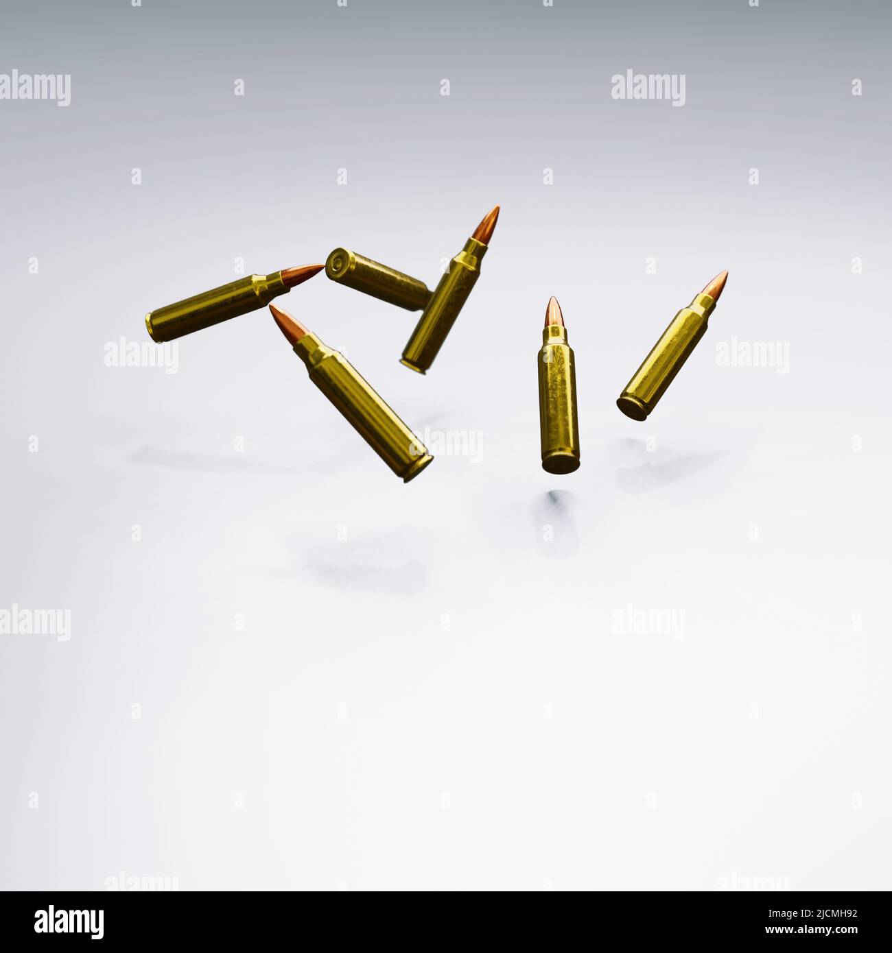 Flying Bullet Render