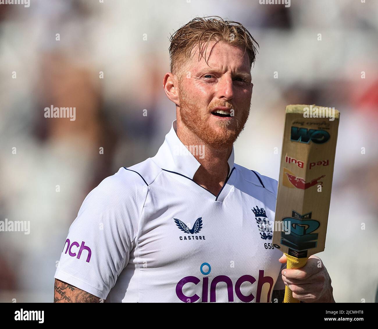 Ben Stokes of England celebrates the win with the crowd Stock Photo - Alamy