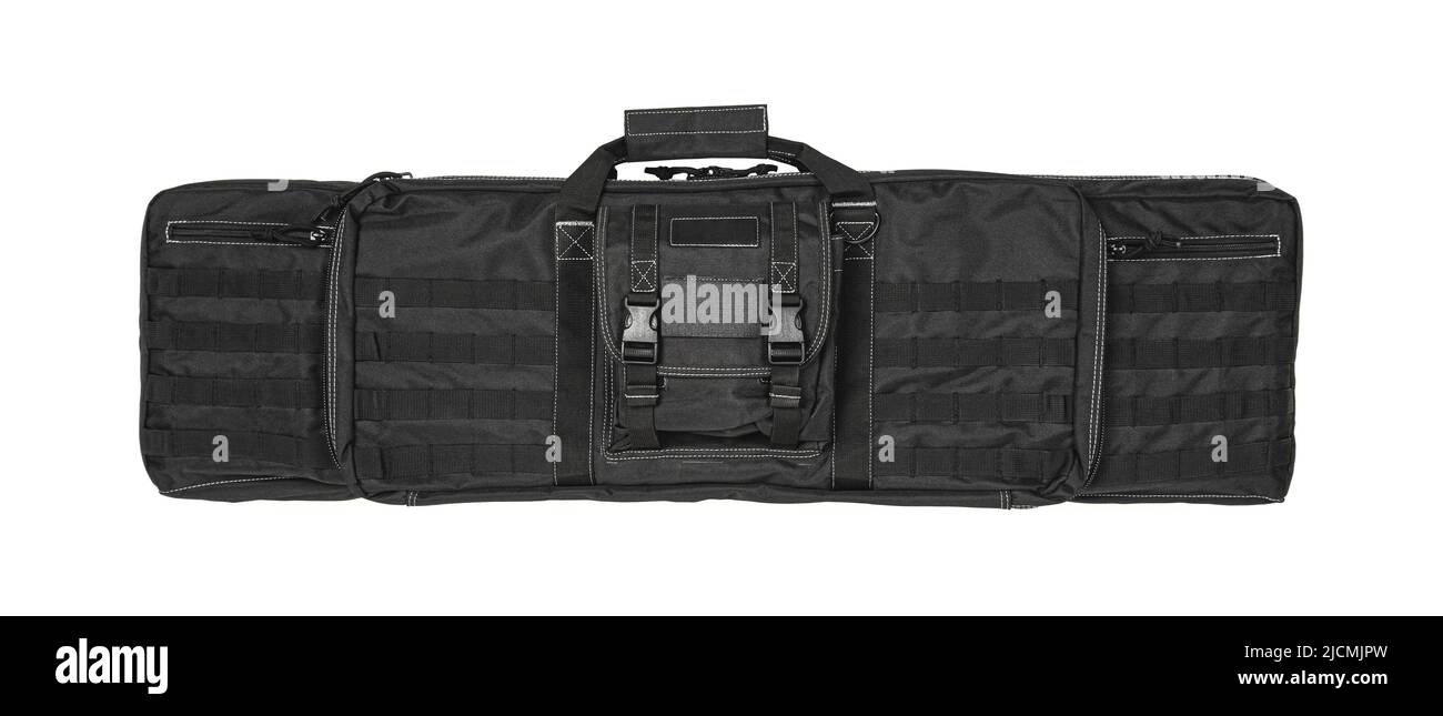 Soft black weapon case with extra pockets. Bag for storing and ...