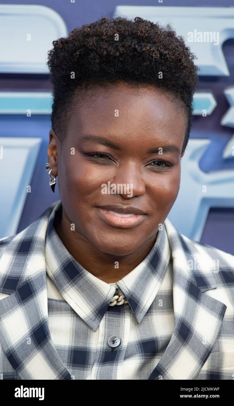 Nicola Adams attends the UK Premiere of "Lightyear" at Cineworld ...