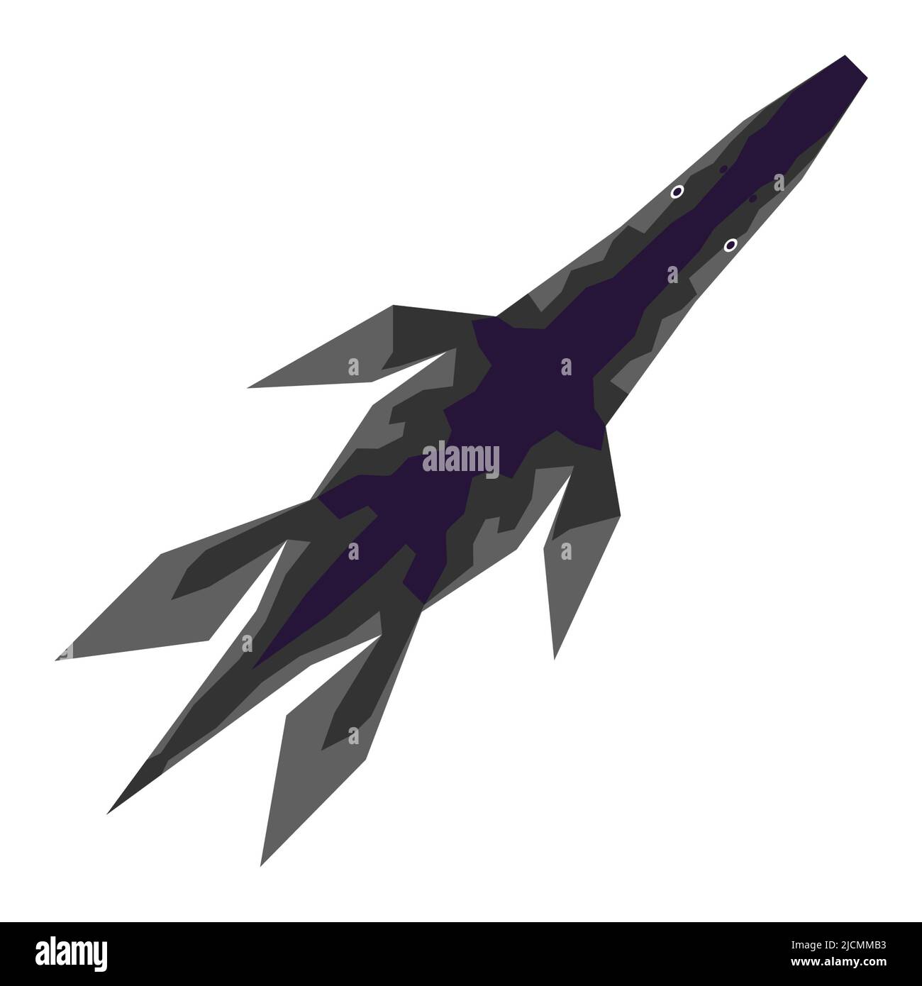 Colorful abstract geometric vector illustration of a prehistoric ...