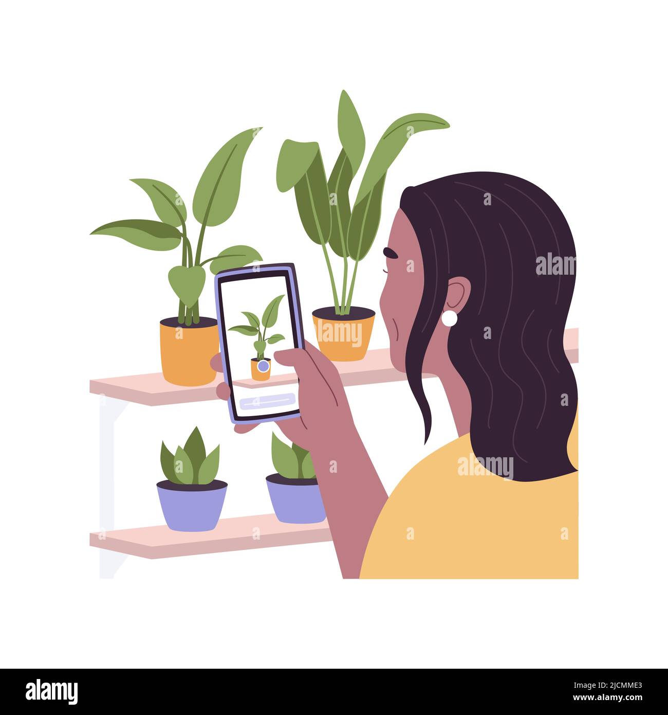 Smart camera isolated cartoon vector illustrations Stock Vector Image ...