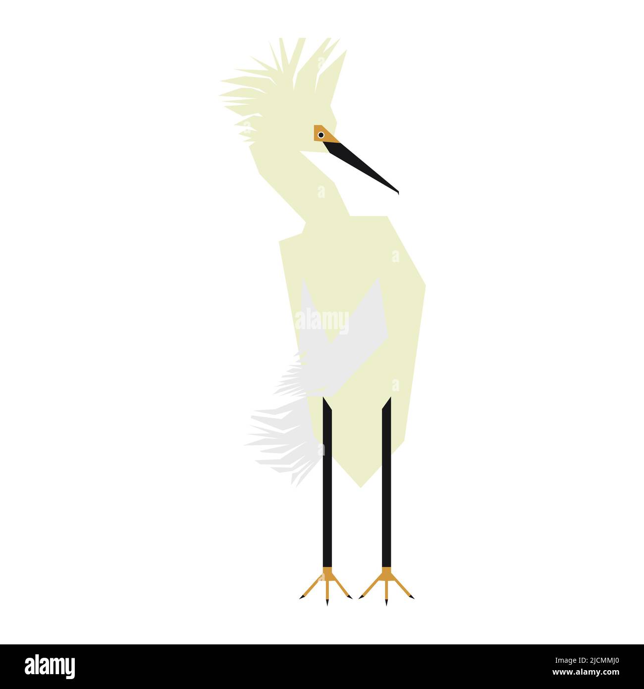 Colorful abstract geometric vector illustration of a bird Stock Photo ...