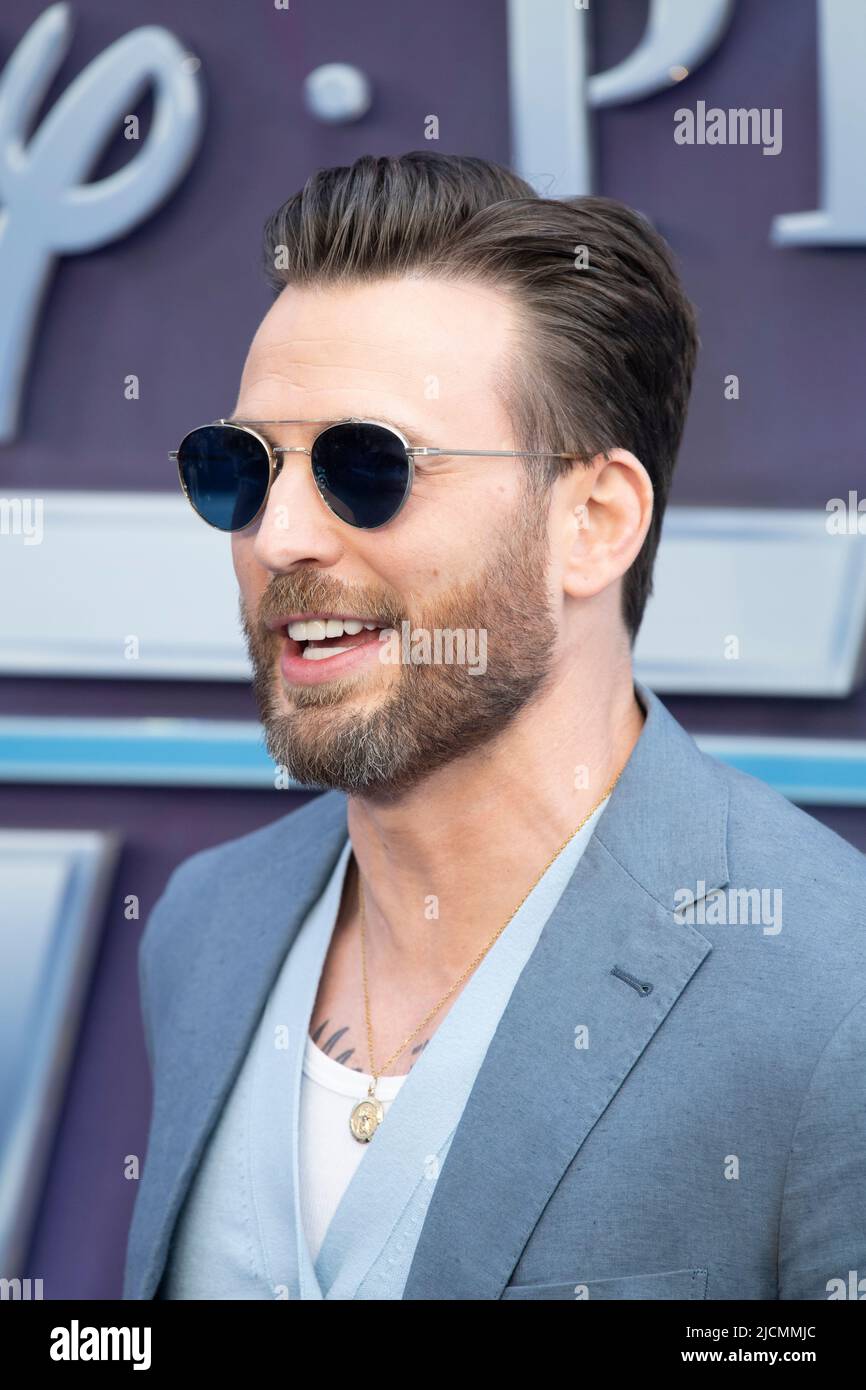 Chris Evans attends the UK Premiere of "Lightyear" at Cineworld ...