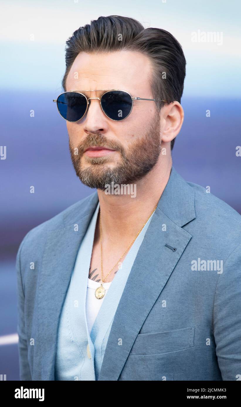 Chris Evans attends the UK Premiere of "Lightyear" at Cineworld ...