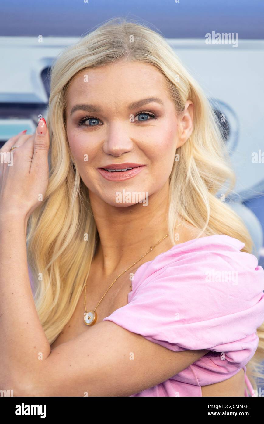 Abbie Quinnen attends the UK Premiere of "Lightyear" at Cineworld ...