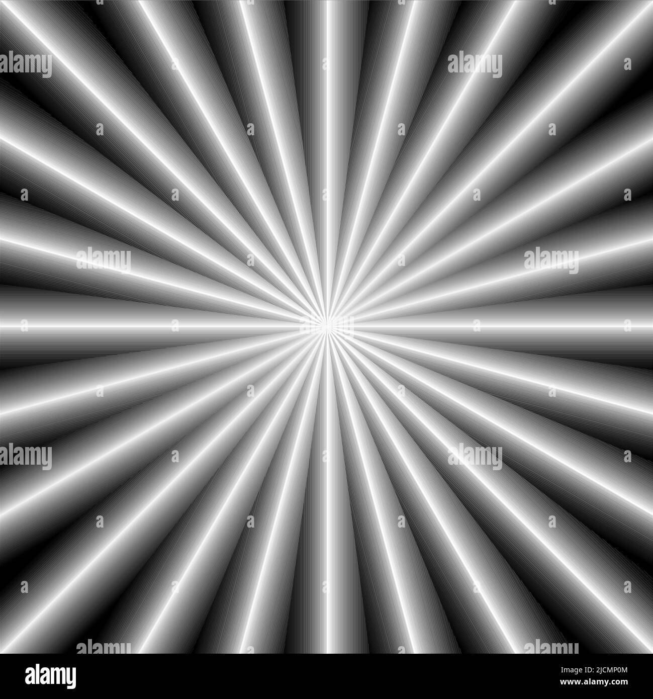 Abstract radial 3d shape background Stock Photo - Alamy