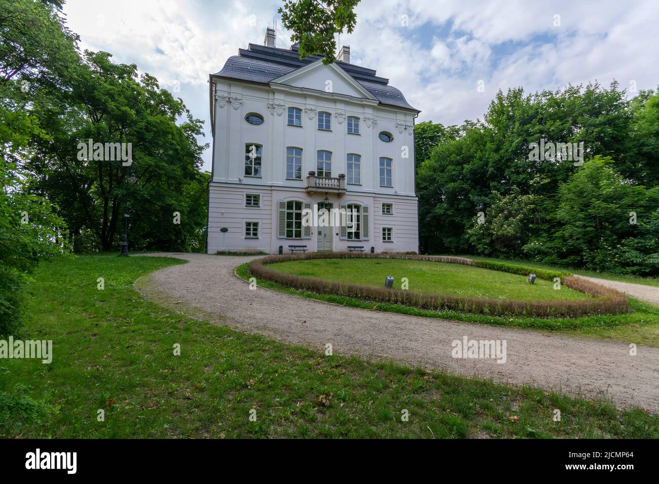 Palace and Park Complex in Ostromecko, Poland Stock Photo - Alamy