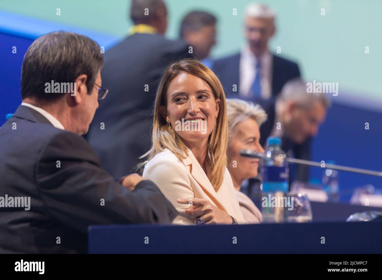 Roberta metsola tusk hi-res stock photography and images - Alamy