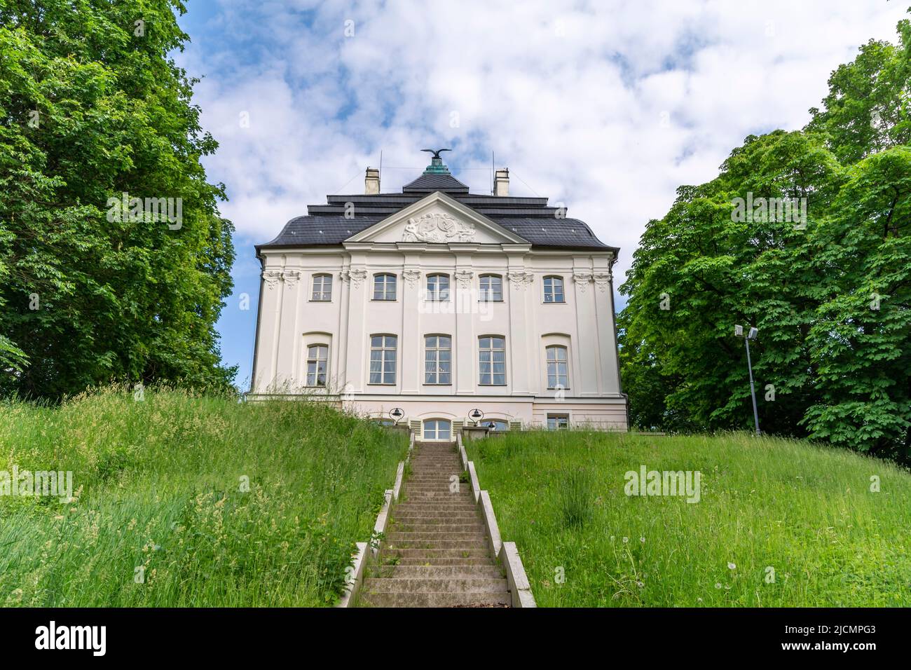 Palace and Park Complex in Ostromecko, Poland Stock Photo - Alamy