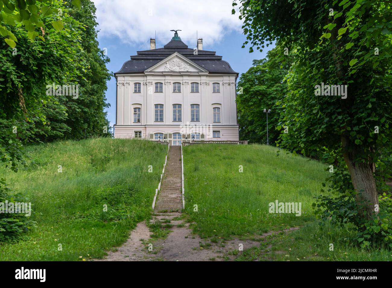 Palace and Park Complex in Ostromecko, Poland Stock Photo - Alamy