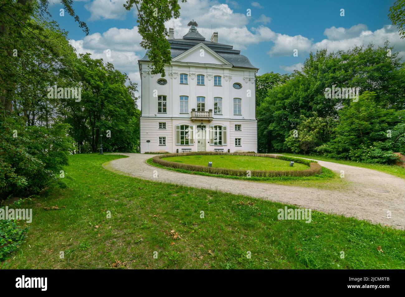Palace and Park Complex in Ostromecko, Poland Stock Photo - Alamy