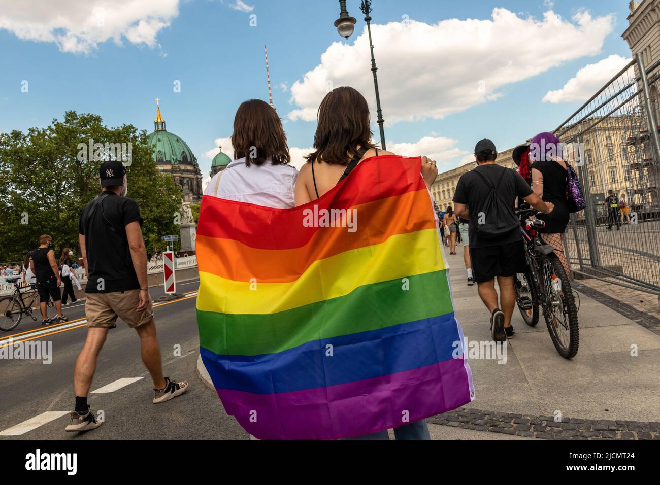 The Famous Christopher Street Day CSD In Berlin Stock Photo - Alamy