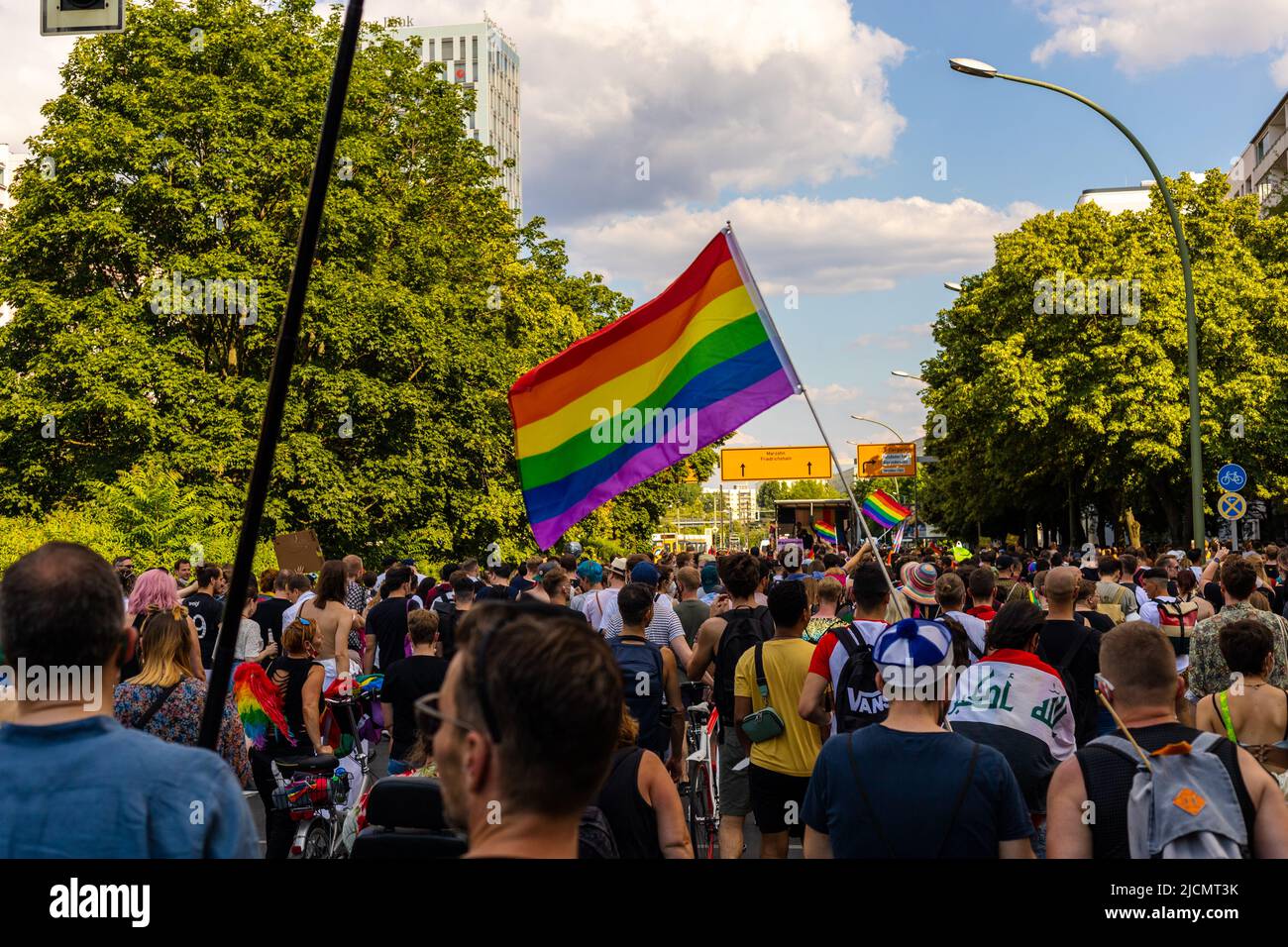 The Famous Christopher Street Day CSD In Berlin Stock Photo - Alamy