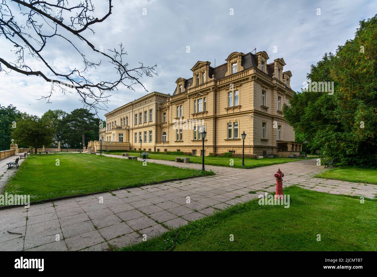 Palace and Park Complex in Ostromecko, Poland Stock Photo - Alamy