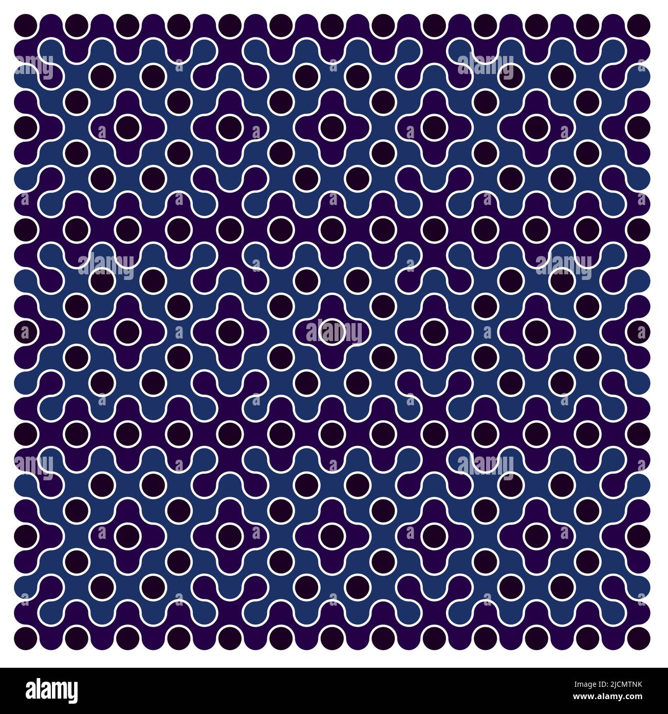 Random color rounded truchet tiling illustration Stock Vector Image ...