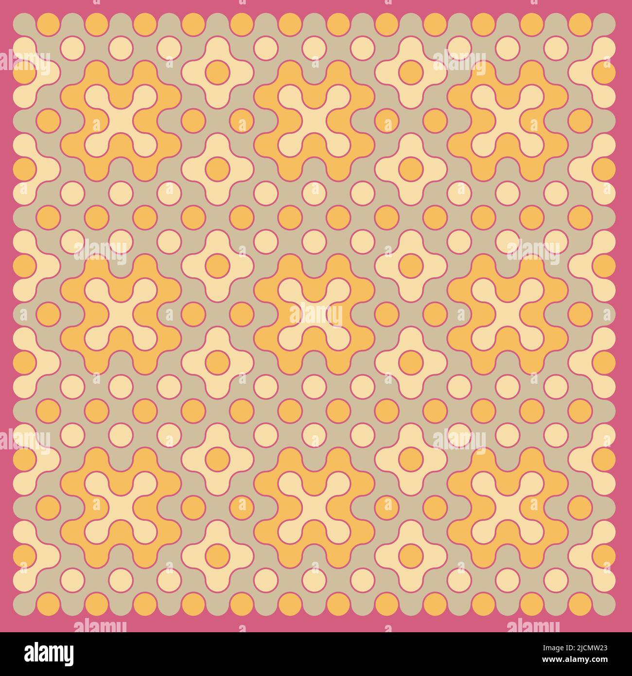 Random color rounded truchet tiling illustration Stock Vector Image ...