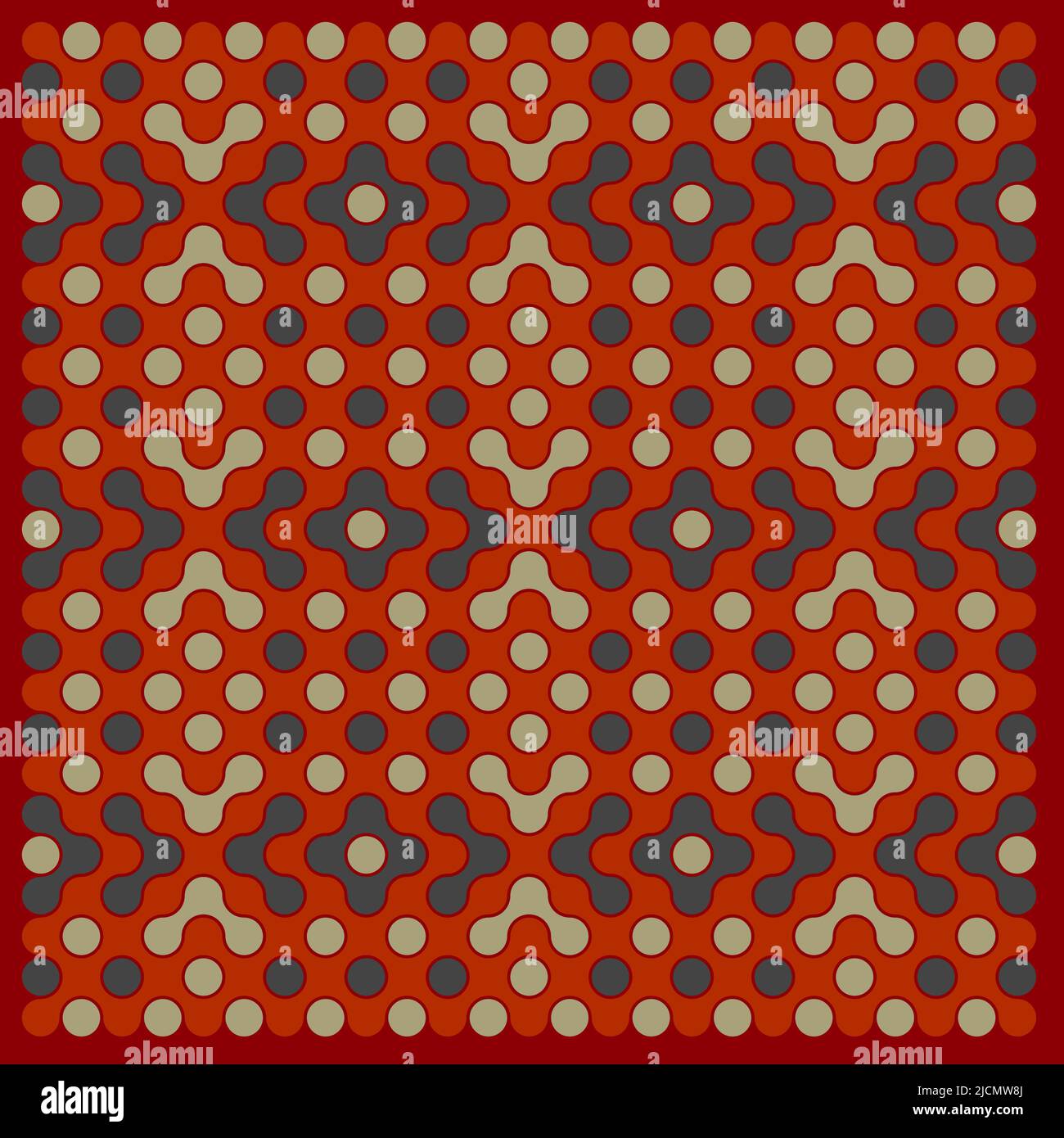 Random color rounded truchet tiling illustration Stock Vector Image ...
