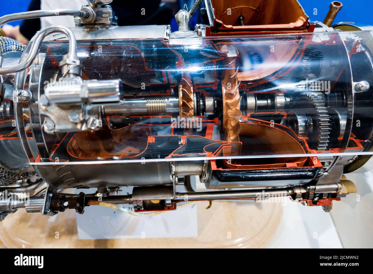 Additional gas turbine engine power unit Stock Photo - Alamy