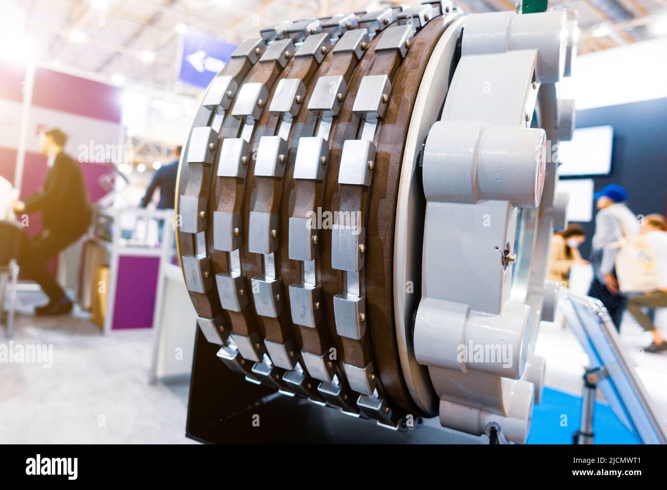The brake wheel for Aircraft Stock Photo - Alamy
