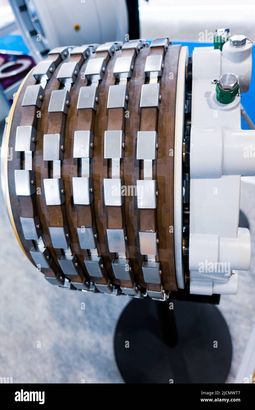 The brake wheel for Aircraft Stock Photo - Alamy