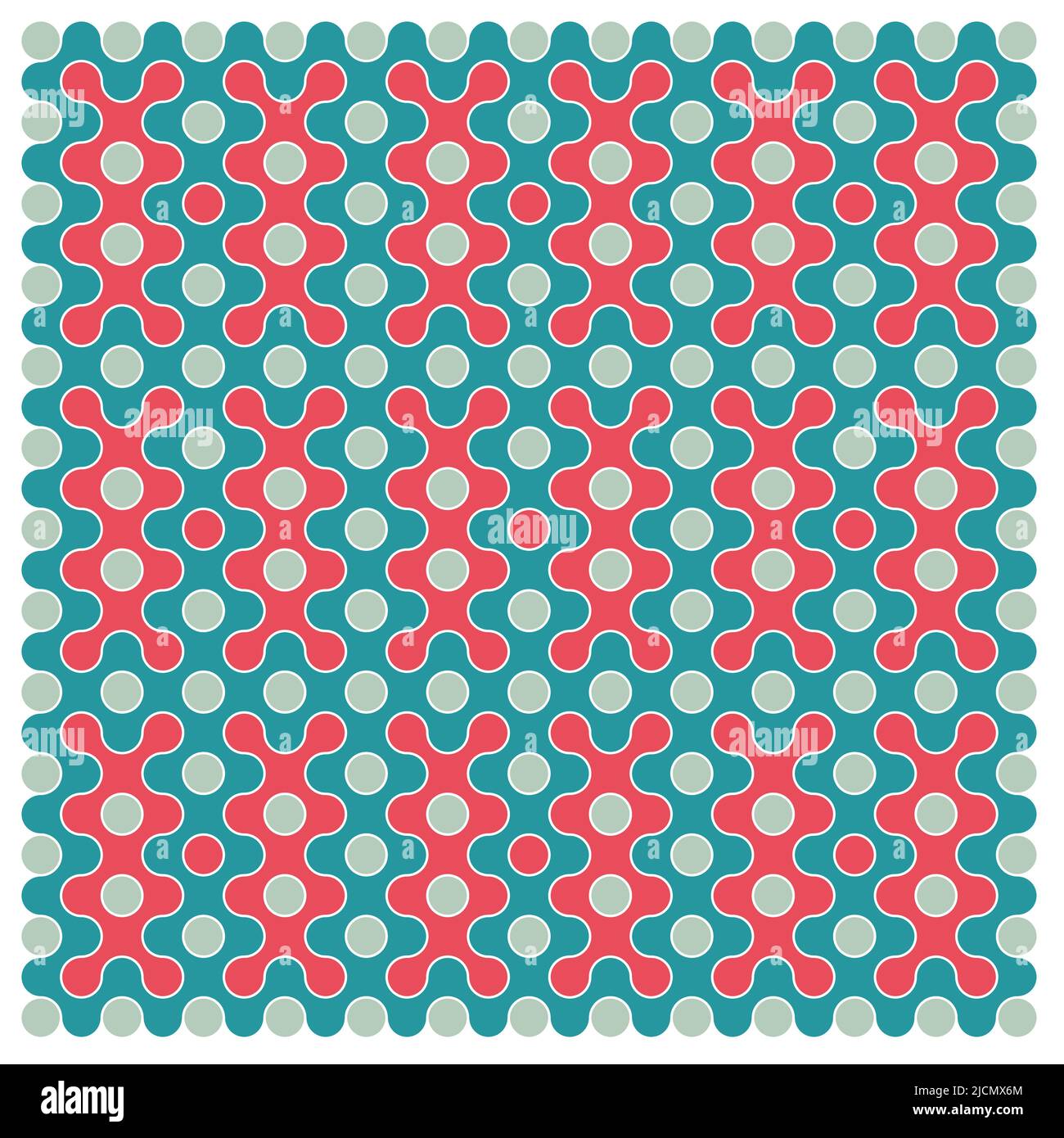 Random color rounded truchet tiling illustration Stock Vector Image ...