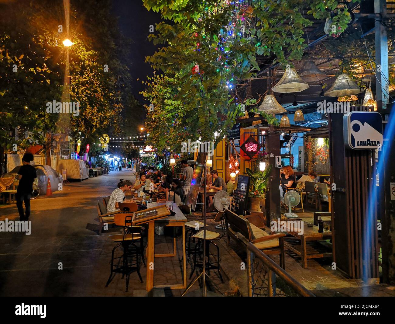 Khao san road area hi-res stock photography and images - Alamy