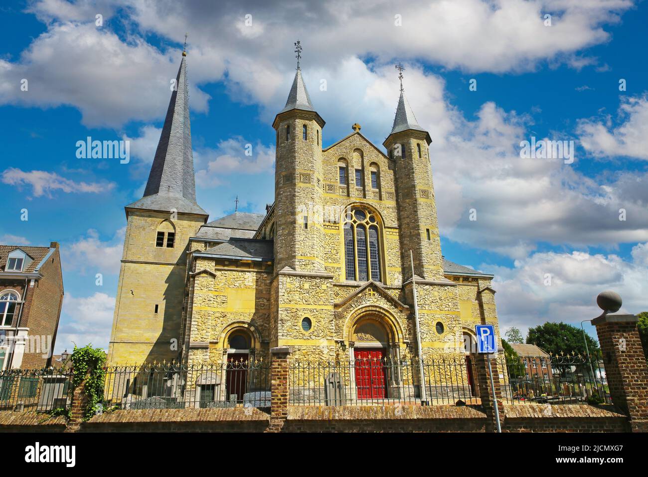 Geulle (Meersen), Netherlands (South Limburg) - Juin 9. 2022: Beautiful ...